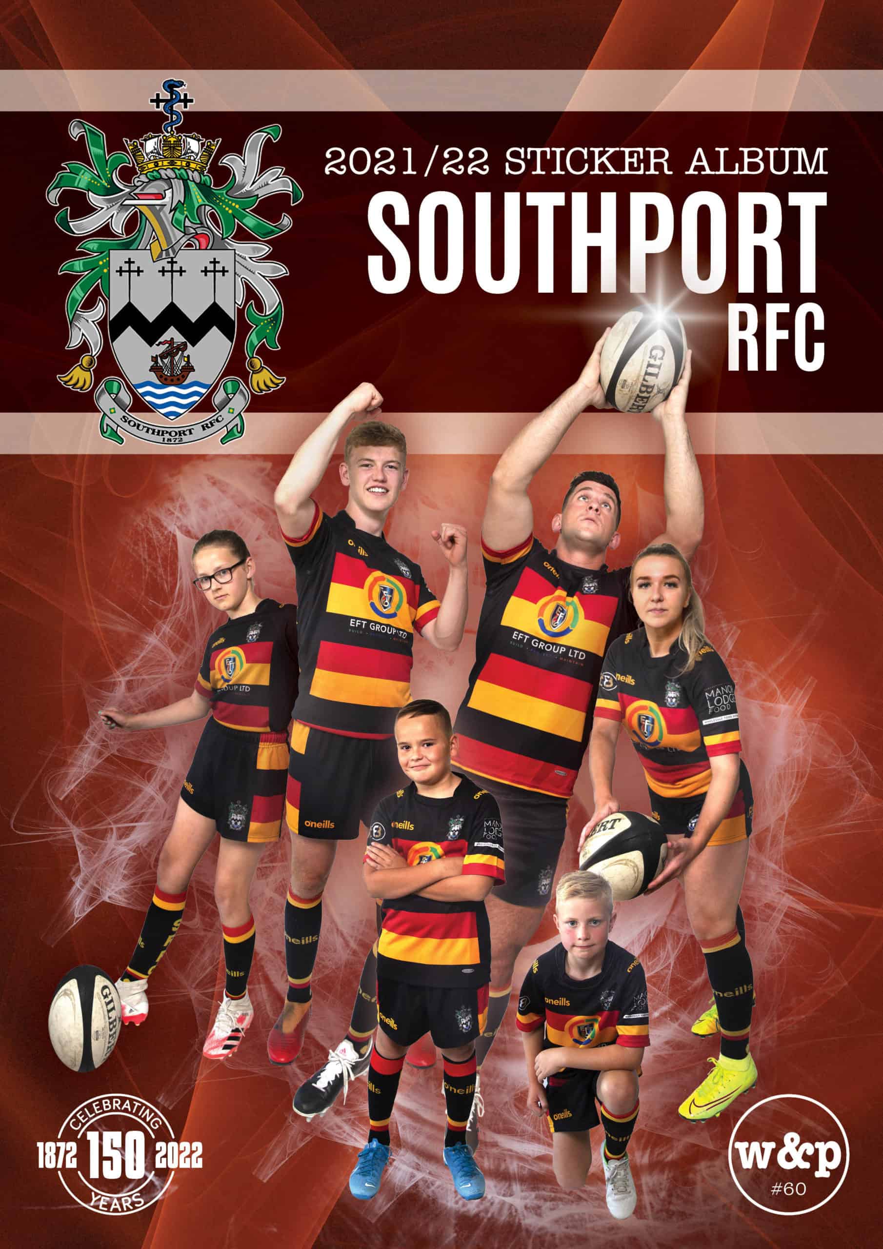 Southport RFC 2021/22 Sticker Album – W&P Stickers